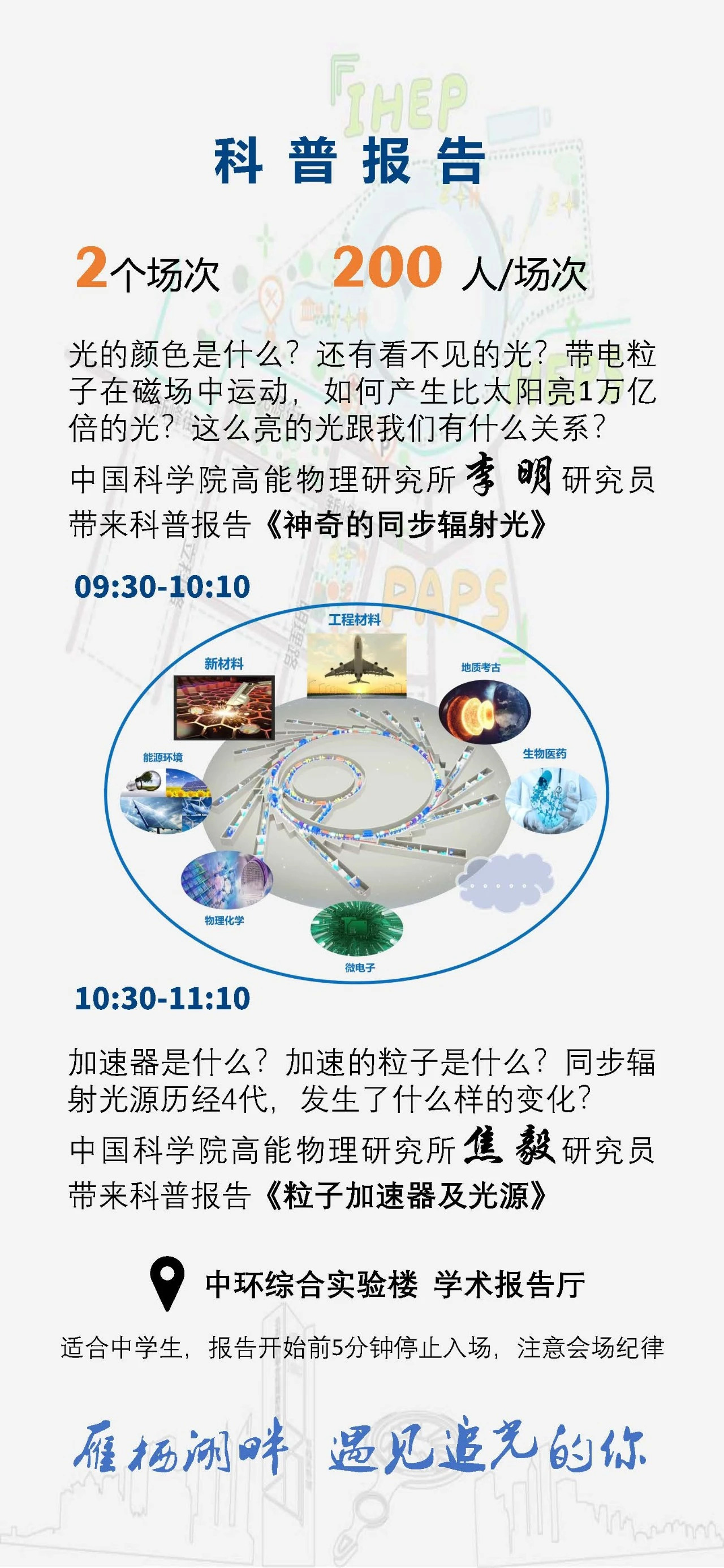 首次开放！HEPS PAPS · 北京怀柔科学城